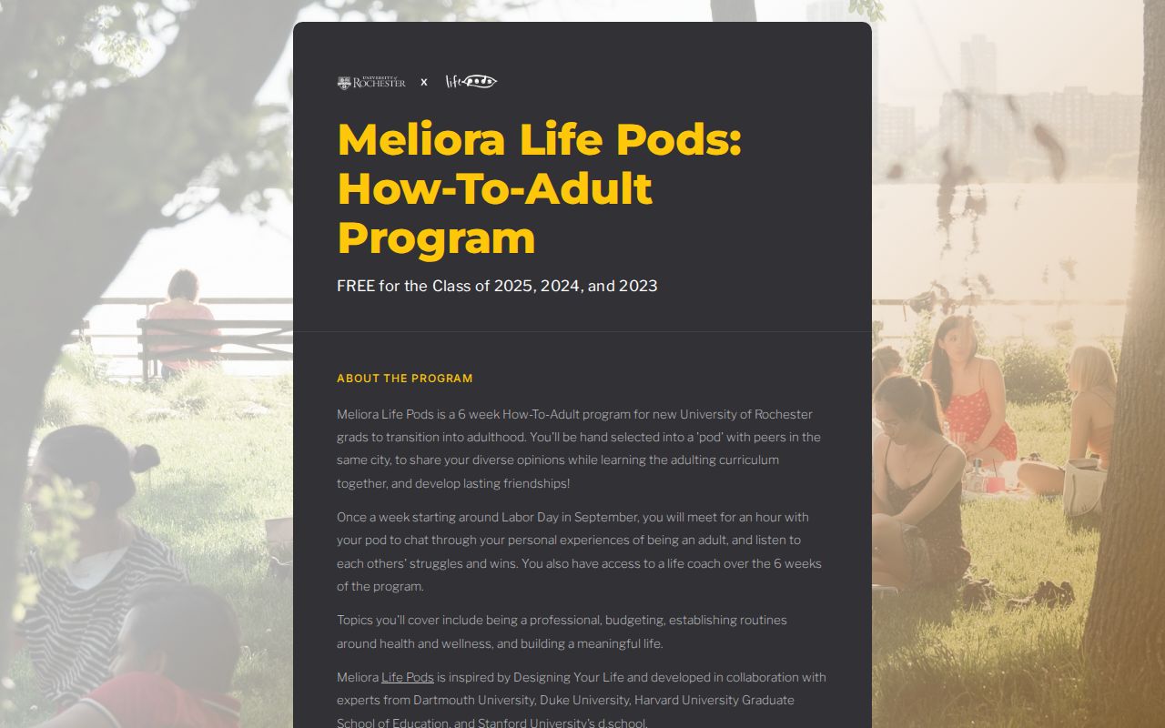 Meliora Life Pods